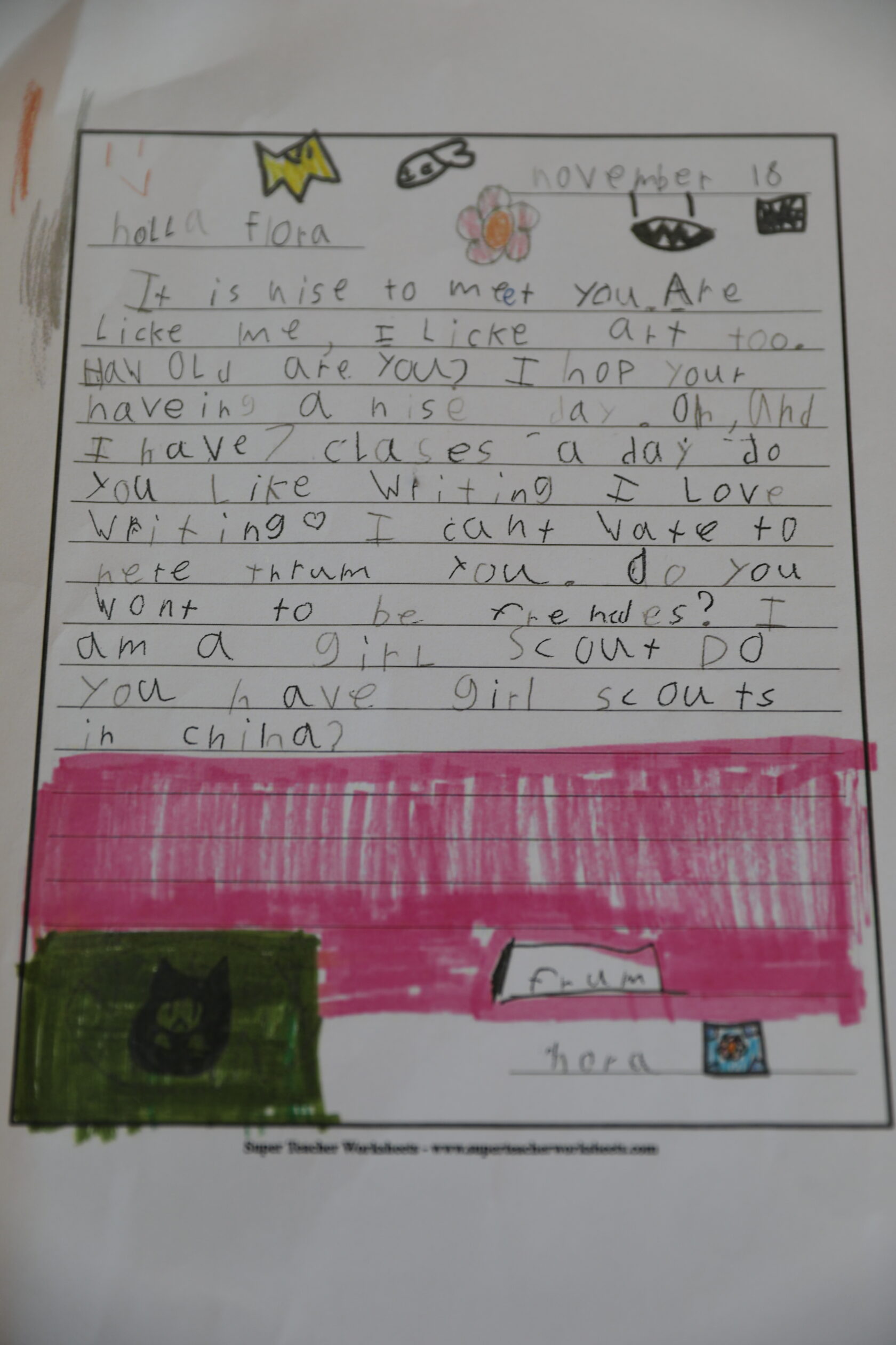 Pen Pals: Building Global Connections Through Letter Writing - BASIS ...