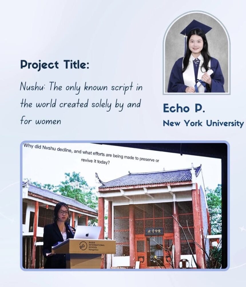 Senior Projects Spotlight at BASIS International School Hangzhou ...