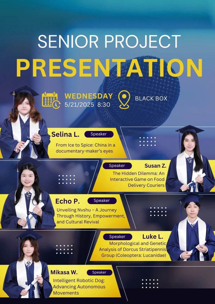 Senior Projects Spotlight at BASIS International School Hangzhou ...